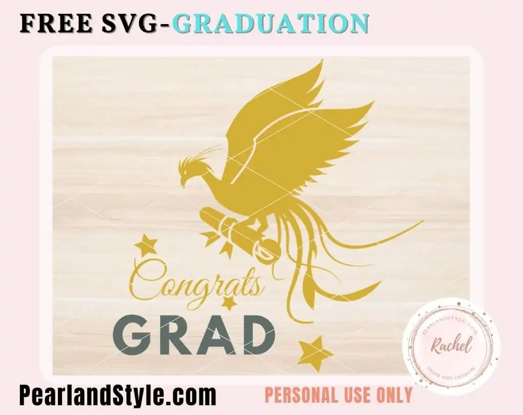 5 Free Graduation SVG to Download Now | Pearl and Style - Pearl and ...